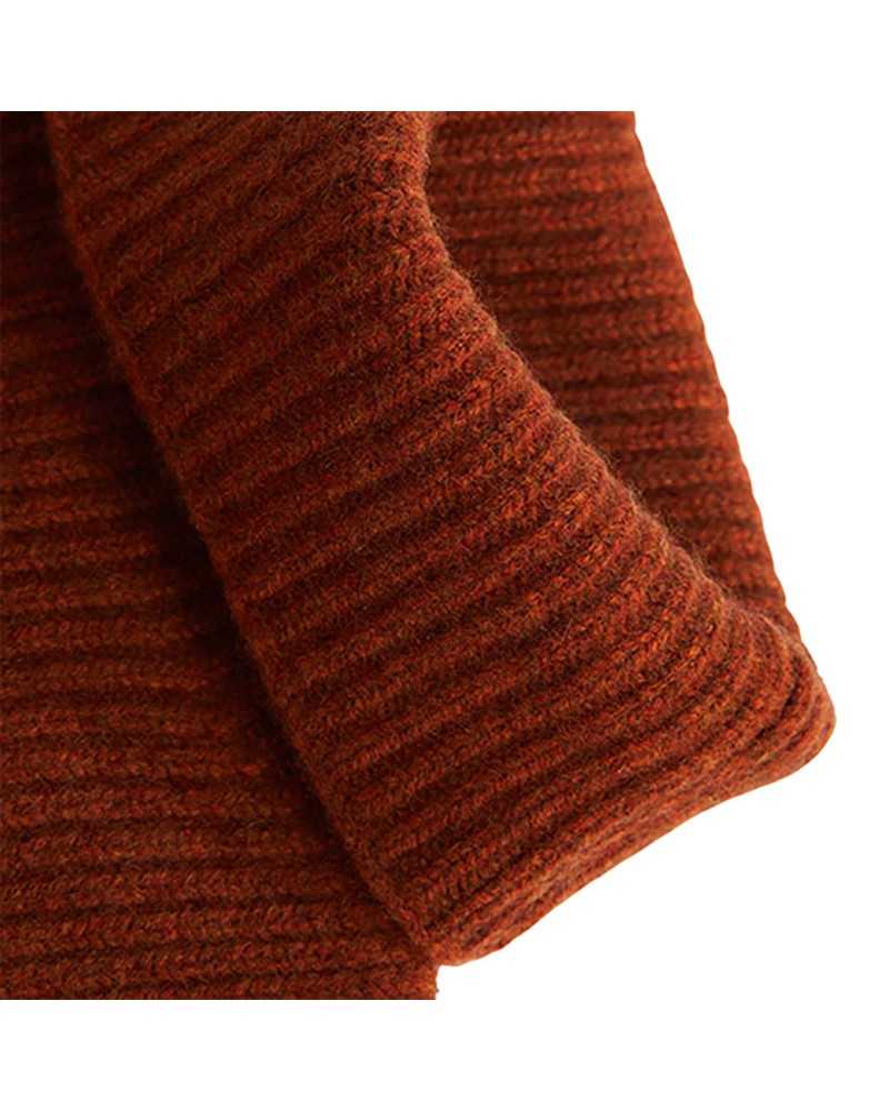 KOON Cachemire Col Terracotta